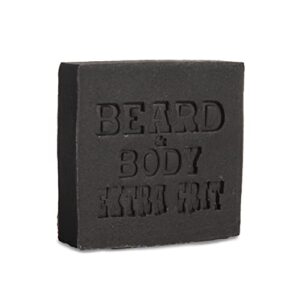 honest amish beard and body soap (extra grit)