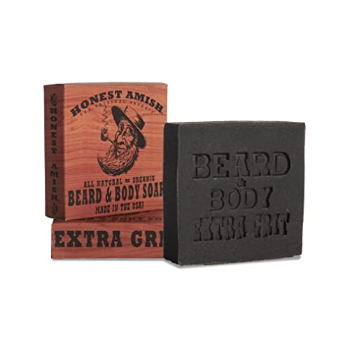 Honest Amish Beard and Body Soap (Extra Grit)