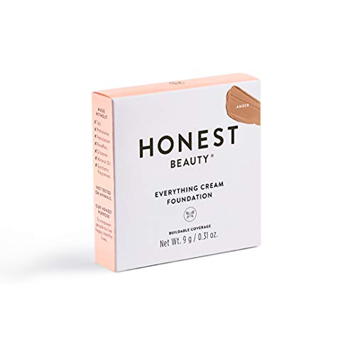 Honest Everything Cream Foundation Compact - Amber Women Foundation 0.31 oz