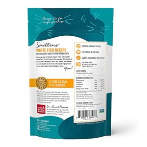 The Honest Kitchen Smittens® Bites: Heart-Shaped White Fish Cat Treats, 1.5 oz Bag