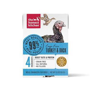 The Honest Kitchen 99% Meat Protein Variety Pack Dog Food Topper, 5.5 oz (Pack of 3)