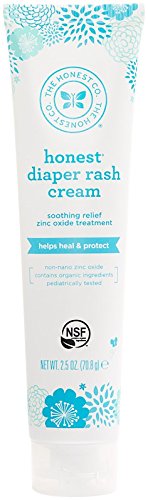 Honest Diaper Rash Cream, 2.5 Ounce