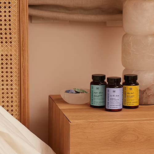 The Honest Company Live The Dream Nightly Sleep Health Supplement | Vegan, Non-GMO | 60 Count Capsules