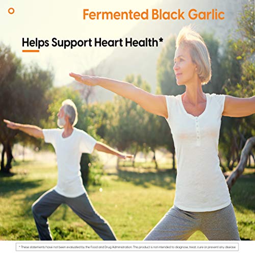 Doctor's Best Black Garlic Extract ABG10+ ® 250mg Supports Healthy Blood Pressure Cholesterol Boost Immunity Potent Antioxidant, 60 Count