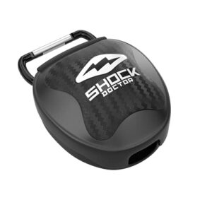 Shock Doctor Mouth Guard Case, Chrome Gold