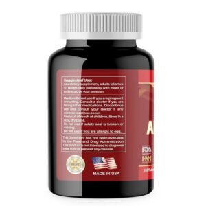 Dr.K&C HNHusa Mega Albumin Protein 1000mg 180 Tablets Healthy Kidney Liver Function Overall Health Support Wellness Energy Life Balance Supplement