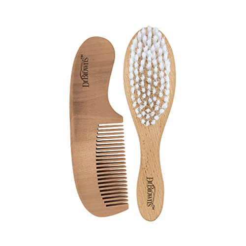 Dr. Brown’s Soft and Safe Baby Brush + Comb