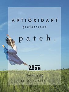 dr. steven gabriel | glutathione antioxidant patch | brightens skin | 30 day supply