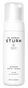 dr. barbara sturm, darker skin tones foam cleanser, 150 ml