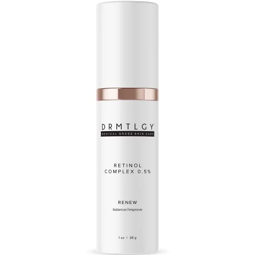 DRMTLGY Retinol Serum for Face - Anti Wrinkle Serum with Vitamin C and Vitamin E - Retin A Anti Aging Serum - Made in the USA Resurfacing Retinol Serum