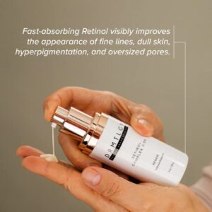 DRMTLGY Retinol Serum for Face - Anti Wrinkle Serum with Vitamin C and Vitamin E - Retin A Anti Aging Serum - Made in the USA Resurfacing Retinol Serum