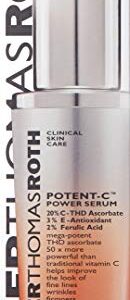 Peter Thomas Roth | Potent-C Power Serum | Brightening Vitamin C Serum for Fine Lines, Wrinkles, Uneven Skin Tone, Texture and Dehydrated Skin