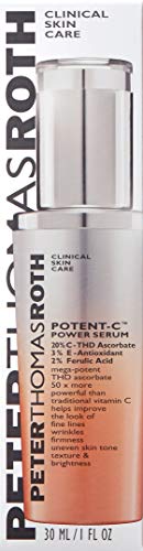 Peter Thomas Roth | Potent-C Power Serum | Brightening Vitamin C Serum for Fine Lines, Wrinkles, Uneven Skin Tone, Texture and Dehydrated Skin