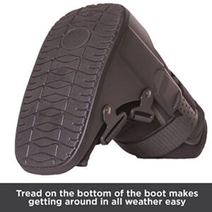 BraceAbility Short Broken Toe Boot | Walker for Fracture Recovery, Protection and Healing after Foot or Ankle Injuries (Small)