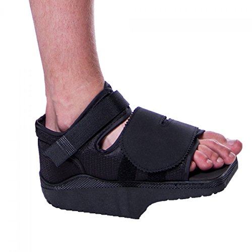 BraceAbility Forefoot Off-Loading Healing Shoe - Non-Weight Bearing Medical Boot for Diabetic Foot Ulcer Protection, Metatarsalgia Pain and Post Bunion, Mallet or Hammer Toe Surgery (XL)