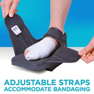 BraceAbility Forefoot Off-Loading Healing Shoe - Non-Weight Bearing Medical Boot for Diabetic Foot Ulcer Protection, Metatarsalgia Pain and Post Bunion, Mallet or Hammer Toe Surgery (XL)