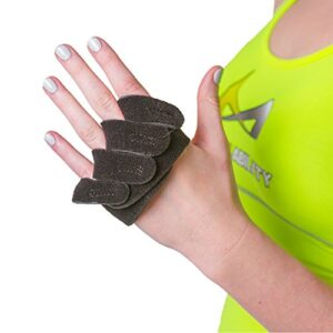 braceability ulnar deviation & drift hand splint | mcp knuckle joint support brace for rheumatoid arthritis & tendonitis pain relief, finger straightener & stretcher glove – l (med/lge) right