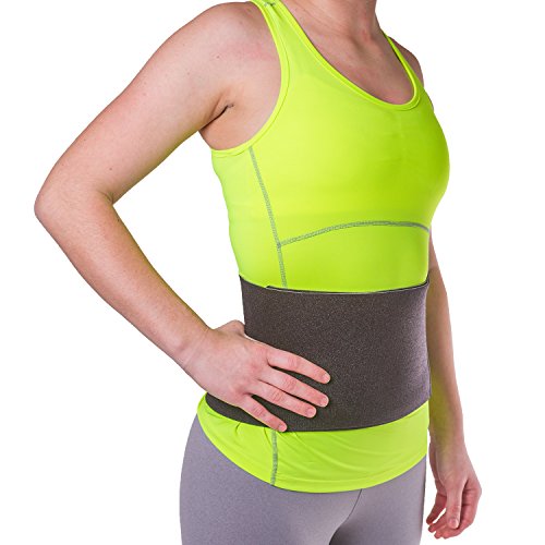 BraceAbility Abdominal Treatment Wrap for Diastasis Recti | Breathable, Non-Slip Postpartum Tummy Slimming Band for Stomach Muscle Support, Back & Waist Compression After Pregnancy (XS)