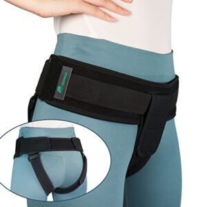 jomeca pelvic support belt for prolapse, pro band brace for vulvar varicosities, spd treatment, lcs, groin, pelvic floor, organ prolapse support relieve tilted or twisted pelvis girdle pain (medium)