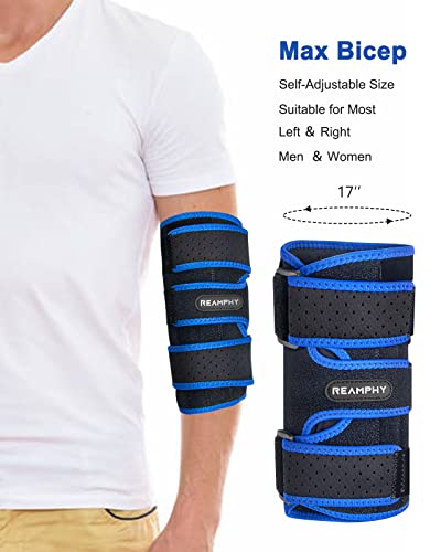 Elbow Brace, Adjustable Elbow Splint Support Immobilizer Brace Stabilizer Sleeping for Cubital Tunnel Syndrome, Comfortable for Ulnar Nerve entrapment Relief Pain and Tendinitis Arm Straightener Fit Men ＆ Women