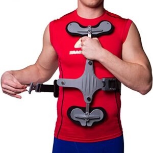 Thoracic Extension Spine Brace for Hyperextension Support, Osteoporosis, Kyphosis & Compression Fractures - Prevents unwanted Spine Flexion (One Size)