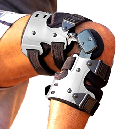 Comfyorthopedic Osteoarthritis Knee Brace - Knee Brace for Arthritis Pain and Support-Lateral or Medial offloader knee brace for left knee-L1851 L1843 Custom Knee Brace for Bone on Bone pain relief