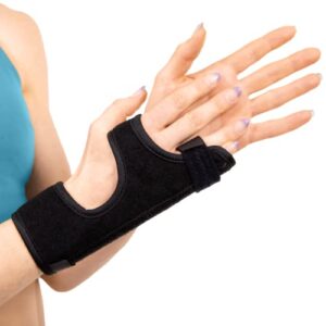 braceability ulnar gutter splint – metacarpal boxer finger fracture treatment brace for broken, jammed pain relief, pinky and ring trigger, mallet finger right or left hand immobilization support (s)