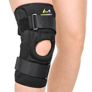 braceability patella stabilizing chondromalacia knee brace – patellofemoral pain syndrome u-shaped stabilizer supports sides of kneecap for patellar tendonitis, knocked knees, bow legs treatment (m)