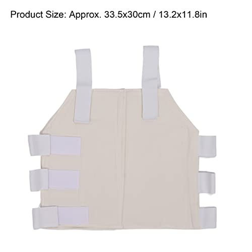 Sternum Support Brace, Breathable Sternum and Thorax Support Ribs Chest Brace Broken Rib Belt Chest Support Brace for Intercostal Muscle Strain