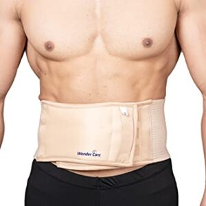 Wonder Care- Umbilical Hernia Support Belt Abdominal Binder for Belly Button Hernias or Navel Hernias, Hernia pain relief Brace (L)…