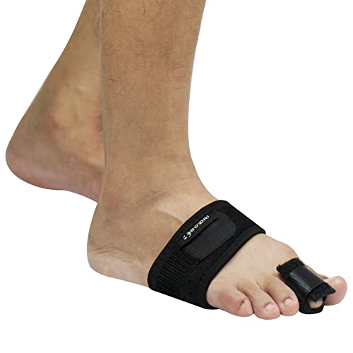 Boydri Toe Rigid Splint Stabilizers, Toe Straightener & Corrector Brace for Fixation Broken Toe, Stress Fracture, Claw Toe and Mallet Toe, Toe Separator - Adjustable Toe Support (S/M)