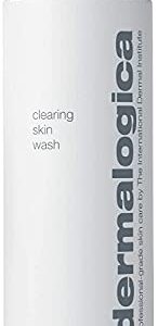 Dermalogica Clearing Skin Wash (8.4 Fl Oz) Anti-Aging Acne Face Wash - Natural Breakout Clearing Foam with Salicylic Acid and Tea Tree Oil