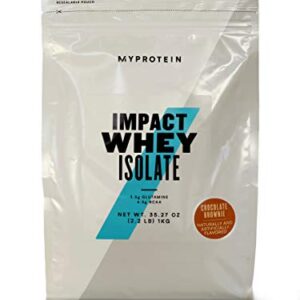 Myprotein® Impact Whey Isolate Protein Powder Chocolate Brownie 2.2 lb ( 40 Servings )