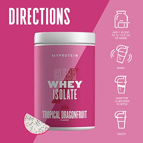 Myprotein Clear Whey Isolate - 20 Servings (Tropical Dragonfruit)