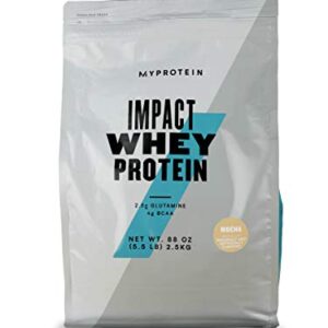 Myprotein® Impact Whey Protein Powder, Mocha, 5.5 Lb (100 Servings)