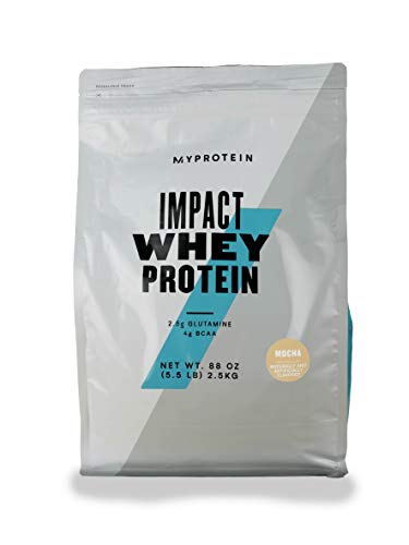 Myprotein® Impact Whey Protein Powder, Mocha, 5.5 Lb (100 Servings)