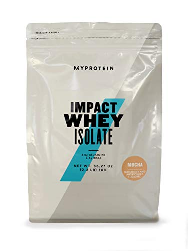 Myprotein Impact Whey Isolate - Mocha, 2.2 Lbs (40 Servings)