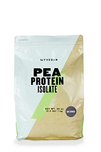 Myprotein® MYVEGAN Pea Protein Isolate Powder, Unflavored, 2.2 Lb (40 Servings)