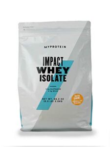 myprotein impact whey isolate protein powder (caramel, 5.5 pound (pack of 1))