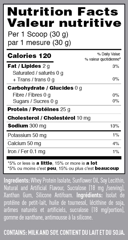 Isopure Creamy Vanilla Whey Isolate Protein Powder with Vitamin C & Zinc for Immune Support, 25g Protein, Zero Carb & Keto Friendly, 3 Pounds (Packaging May Vary)