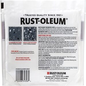 Rust-Oleum 312449-6PK Decorative Color Chips, 6 Pack, Glacier Gray Blend, 96 Ounce