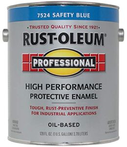 rust-oleum 7524-402 gallon safe blue paint