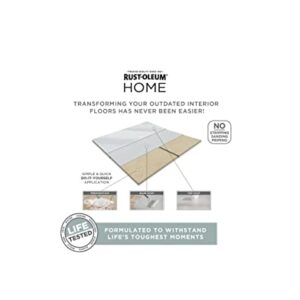 Rust-Oleum 100806 Home Floor Coating Kit White