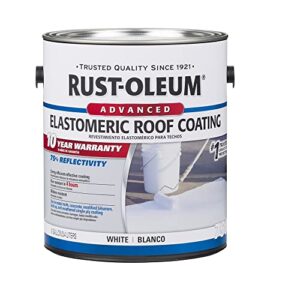 rust-oleum 301903 10 year elastomeric roof coating white gal