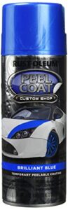 rust-oleum 283781 11oz blu matt peel coat, 11 fl oz (pack of 1), blue