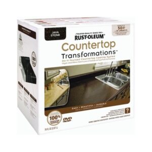 rust-oleum java stone countertop kit 70 oz.