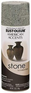 rust-oleum 7992830-2pk american accents creations, 12 ounce (pack of 2), gray stone, 2 piece