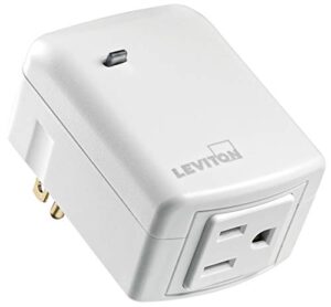 leviton r51-dzpa1-1rw module appliance plug-in, clear