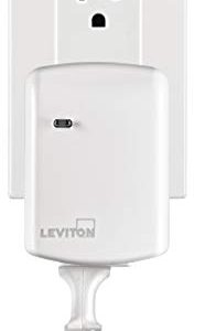 Leviton R51-DZPA1-1RW Module Appliance Plug-in, Clear