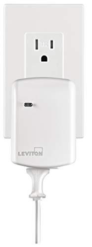 Leviton R51-DZPA1-1RW Module Appliance Plug-in, Clear